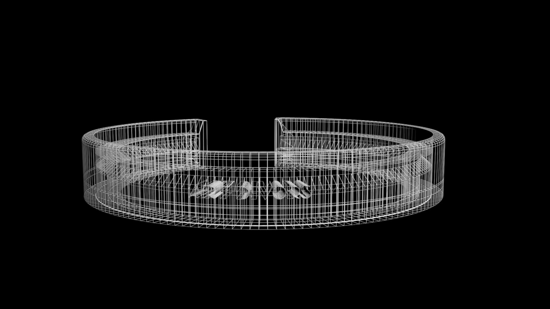 3D Round Cashier Table For Retail Stores 3D Model OBJ FBX 3DS 3DMax ...