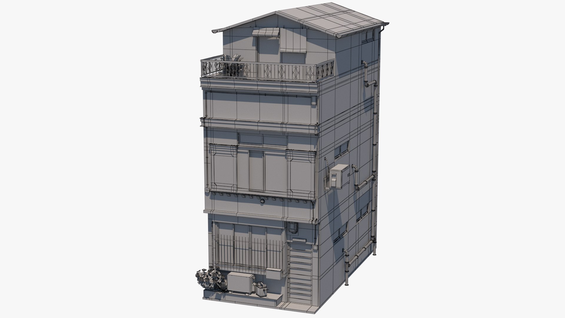 3D Model Tokyo House - TurboSquid 1886765