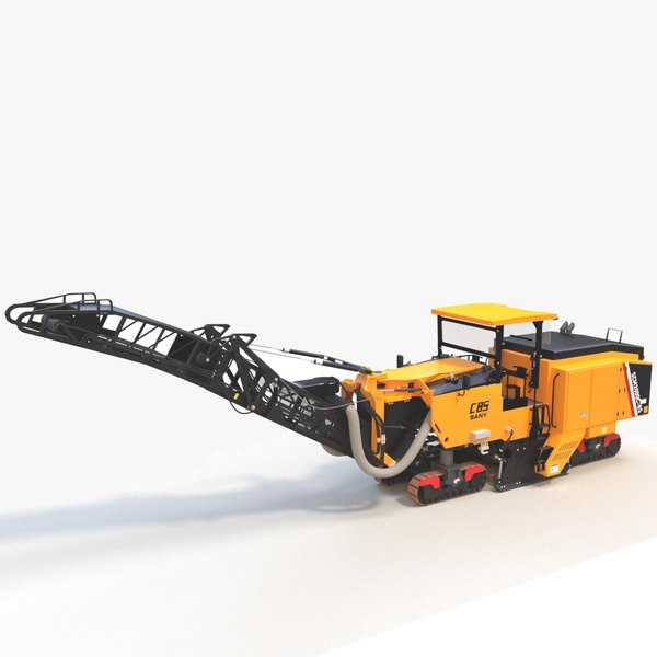 Asphalt Milling Machine 1 3D 모델 - TurboSquid 2004235