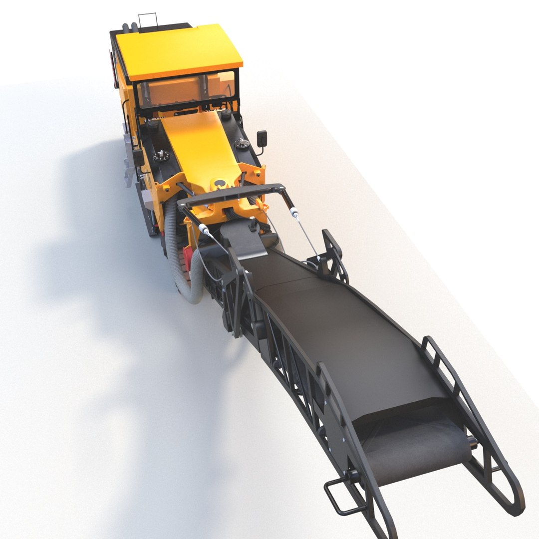 Asphalt Milling Machine 1 3D - TurboSquid 2004235