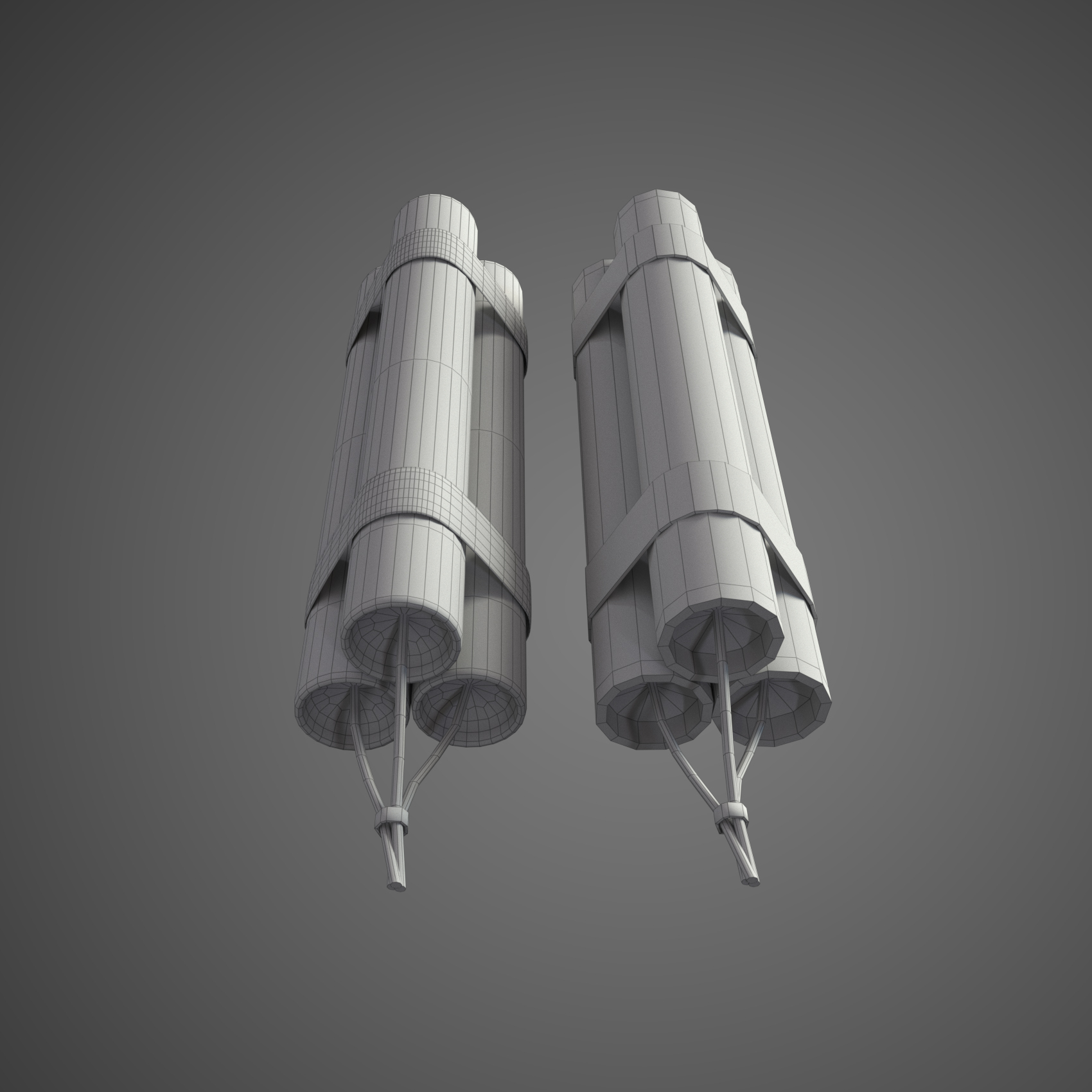 Dynamite 3D model - TurboSquid 1213634