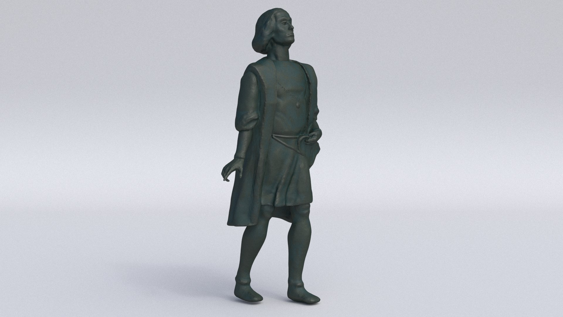 3D Columbus Statue Model - TurboSquid 1601045