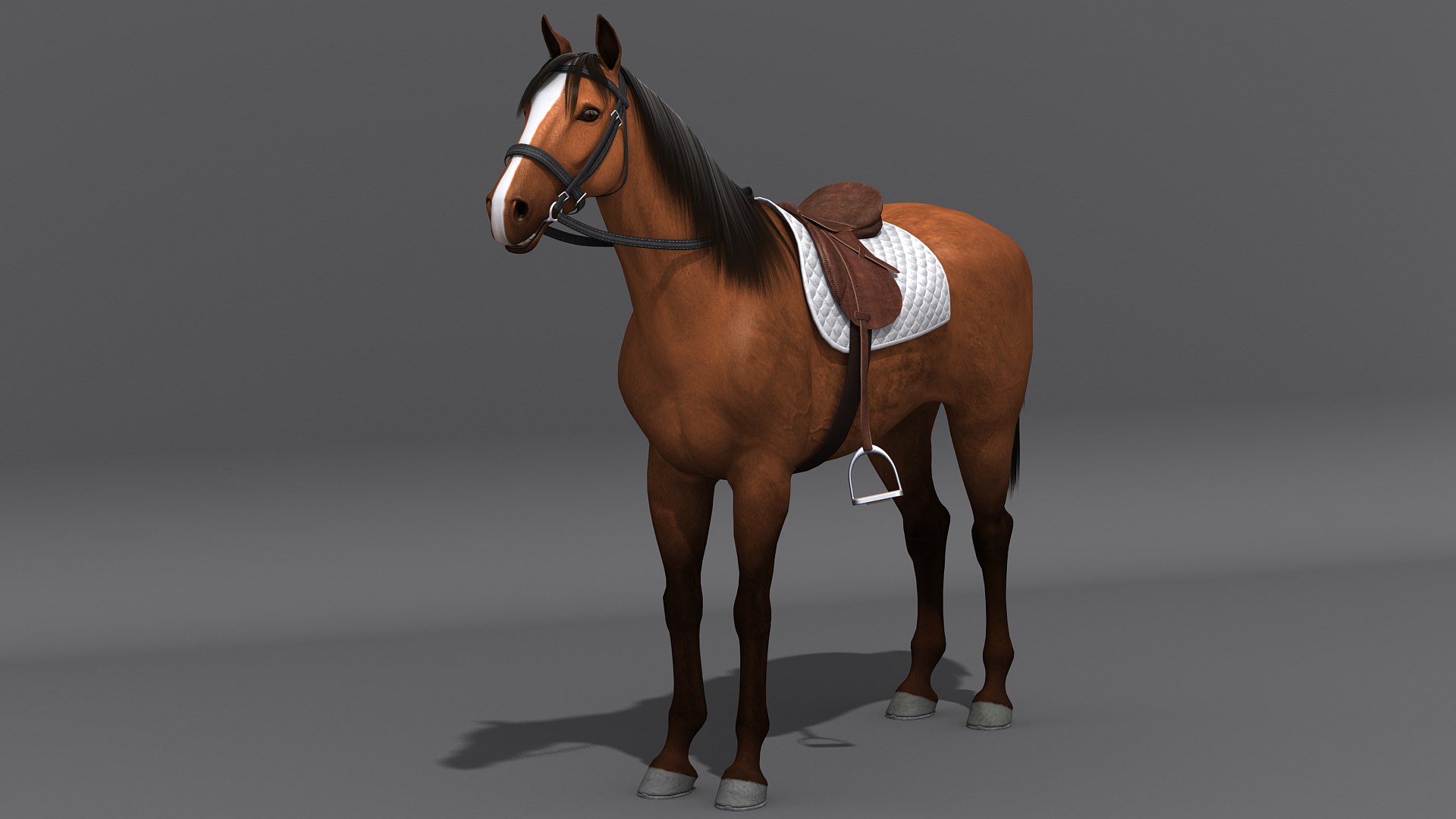 Horse 3D Model - TurboSquid 2011498