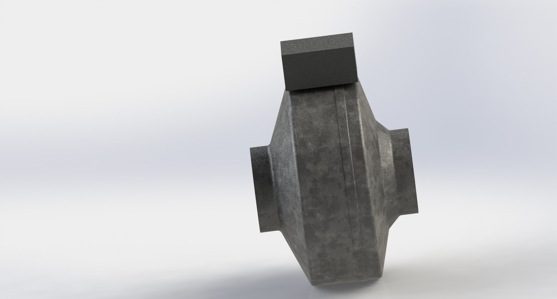 Duct Type Fan Dia 100mm 3D Model - TurboSquid 2173858