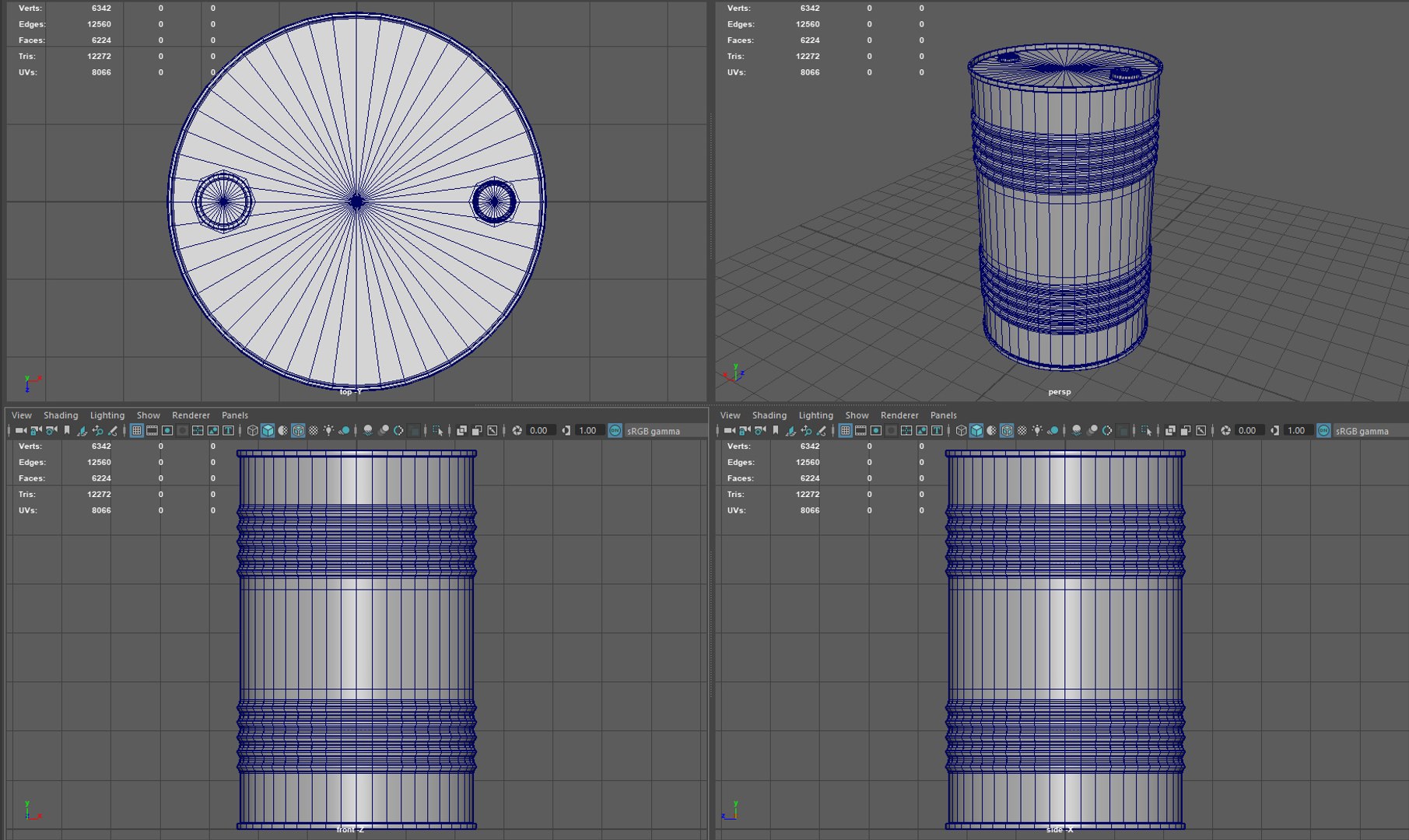 3D Oil Barrel - TurboSquid 1993866