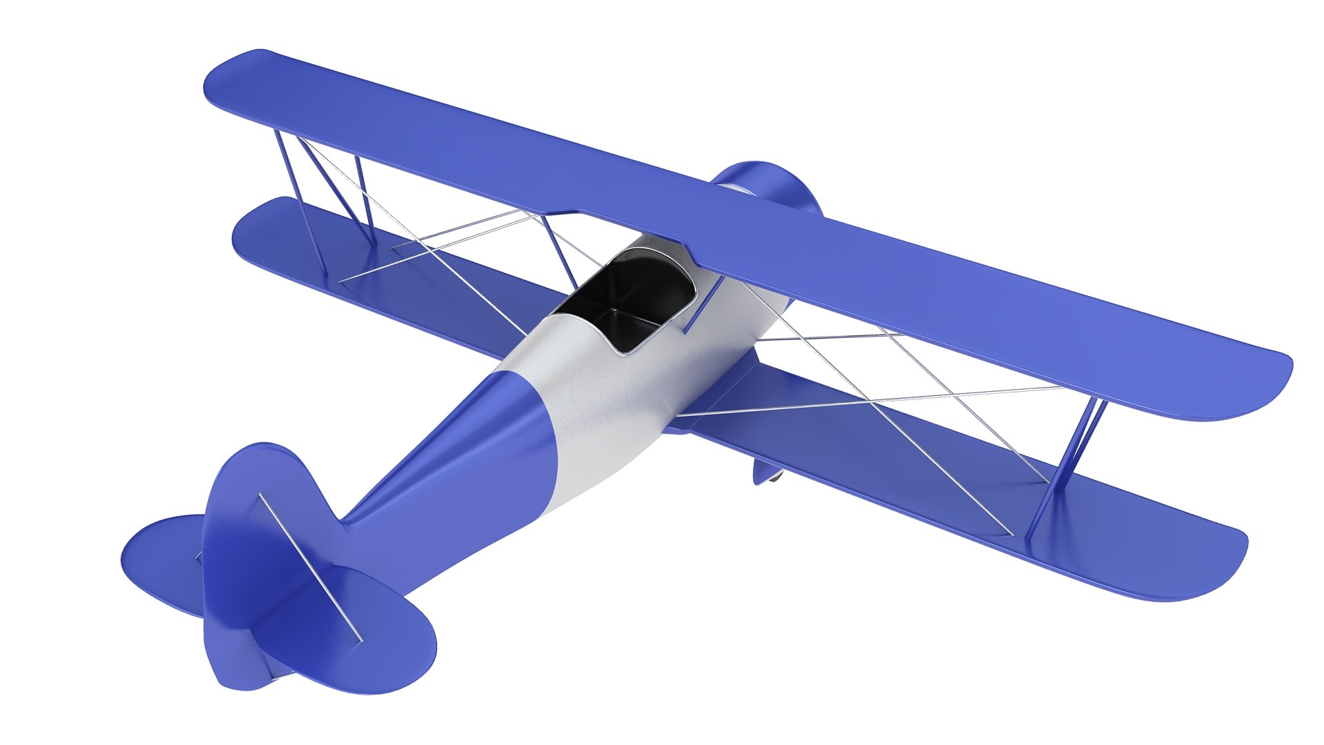 3D Model Biplane V2 - TurboSquid 1992854