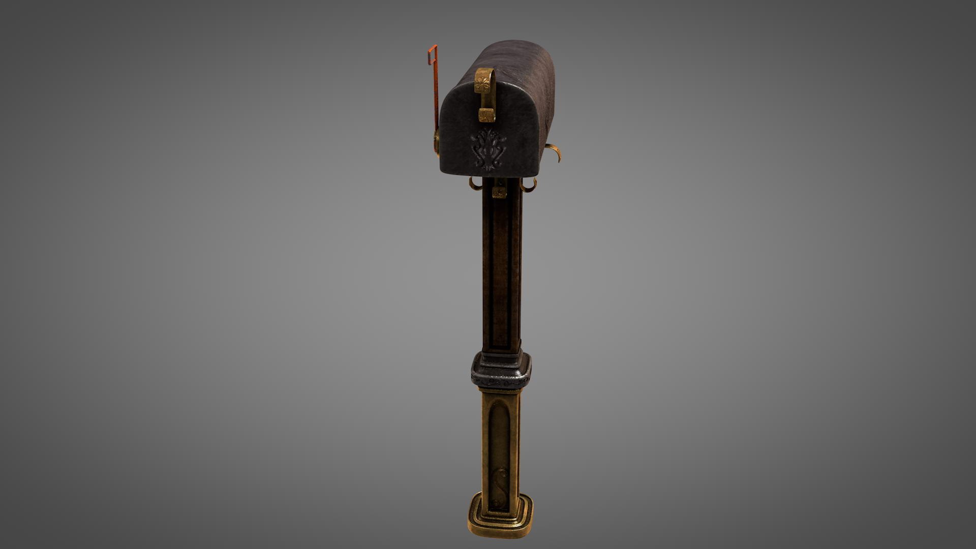 Fantasy Mailbox 3D Model - TurboSquid 1406170