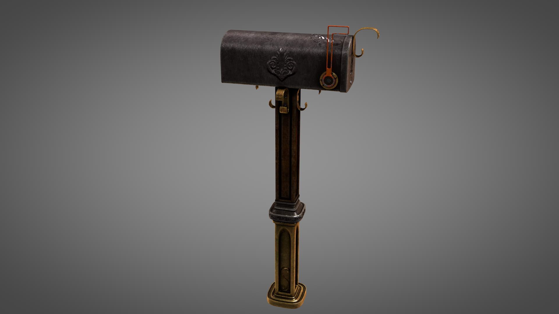 Fantasy Mailbox 3D Model - TurboSquid 1406170