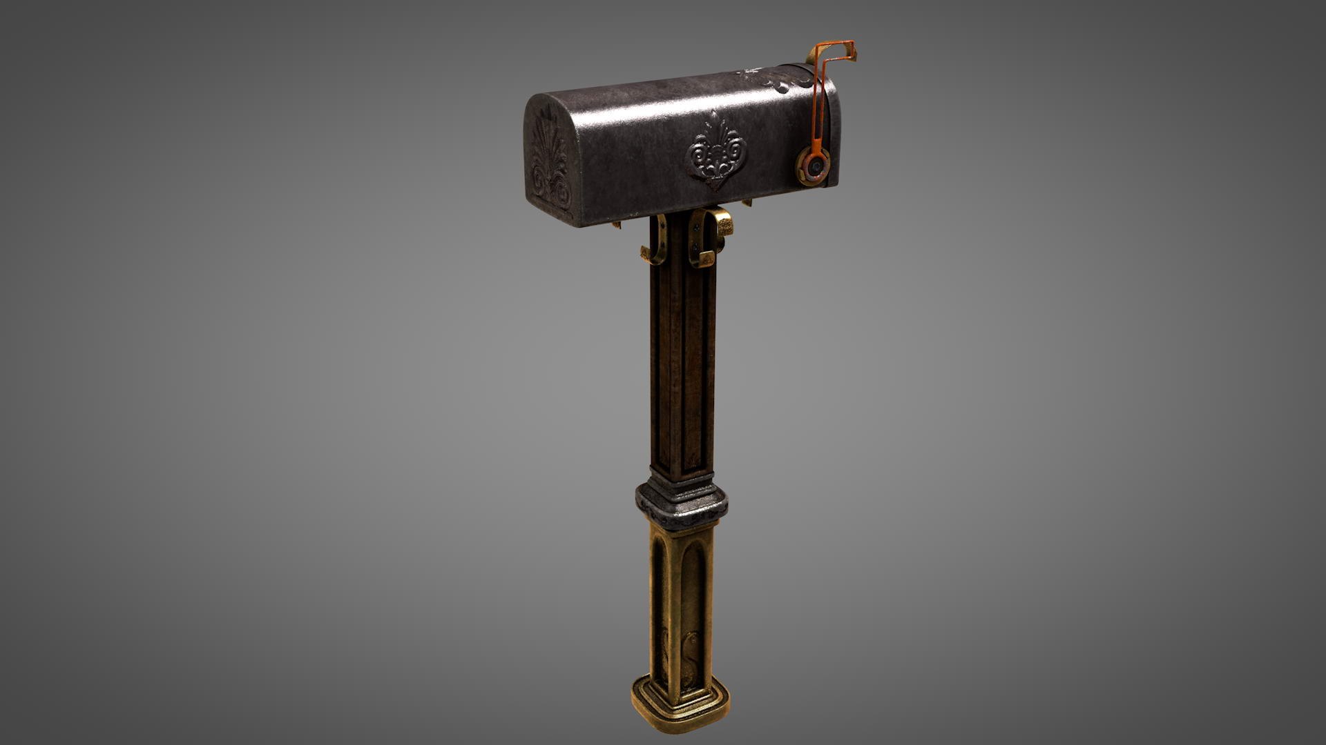 Fantasy Mailbox 3D Model - TurboSquid 1406170