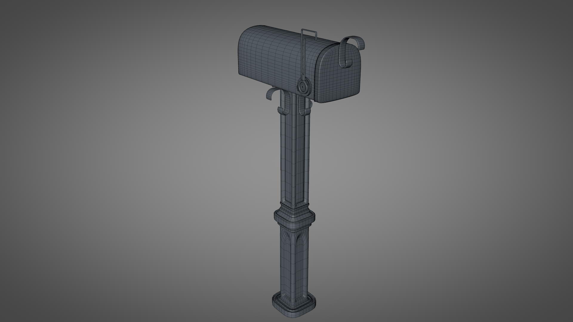 Fantasy Mailbox 3D Model - TurboSquid 1406170