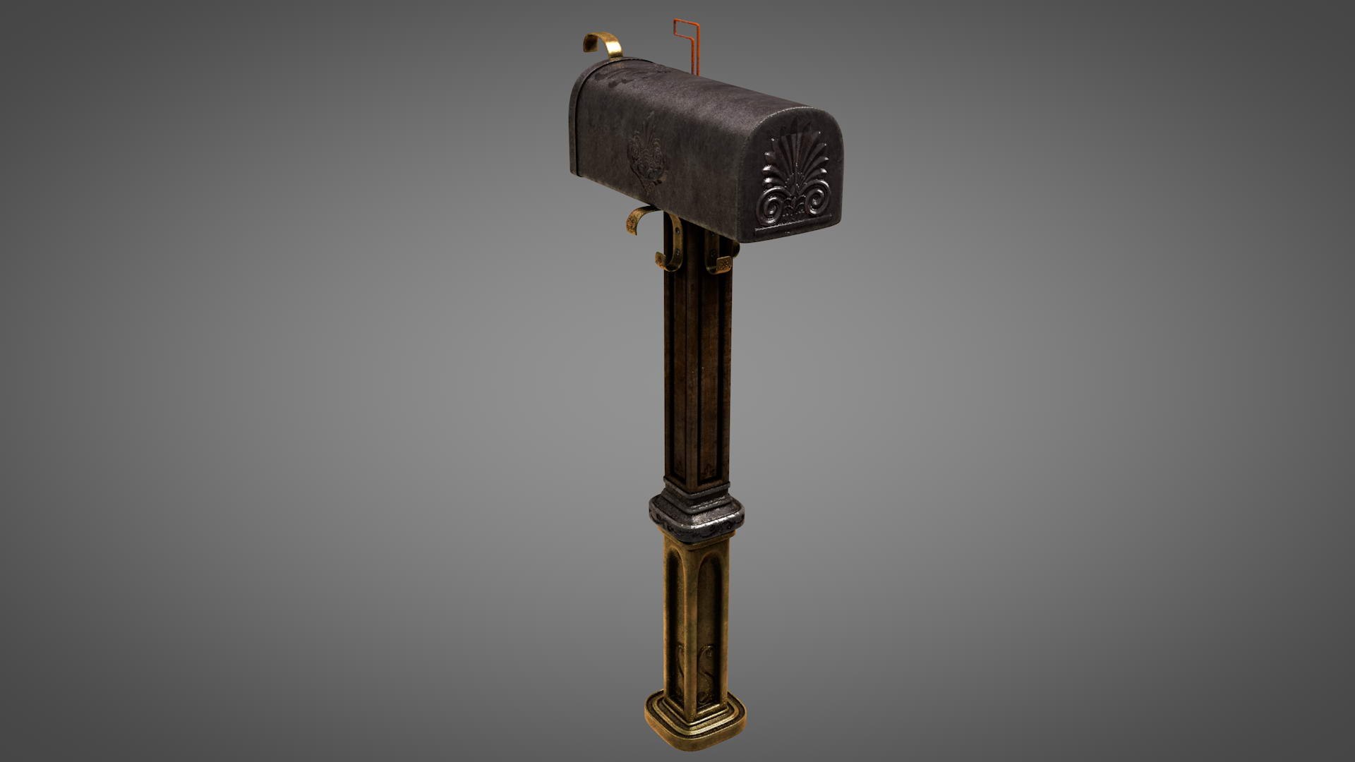 Fantasy Mailbox 3D Model - TurboSquid 1406170