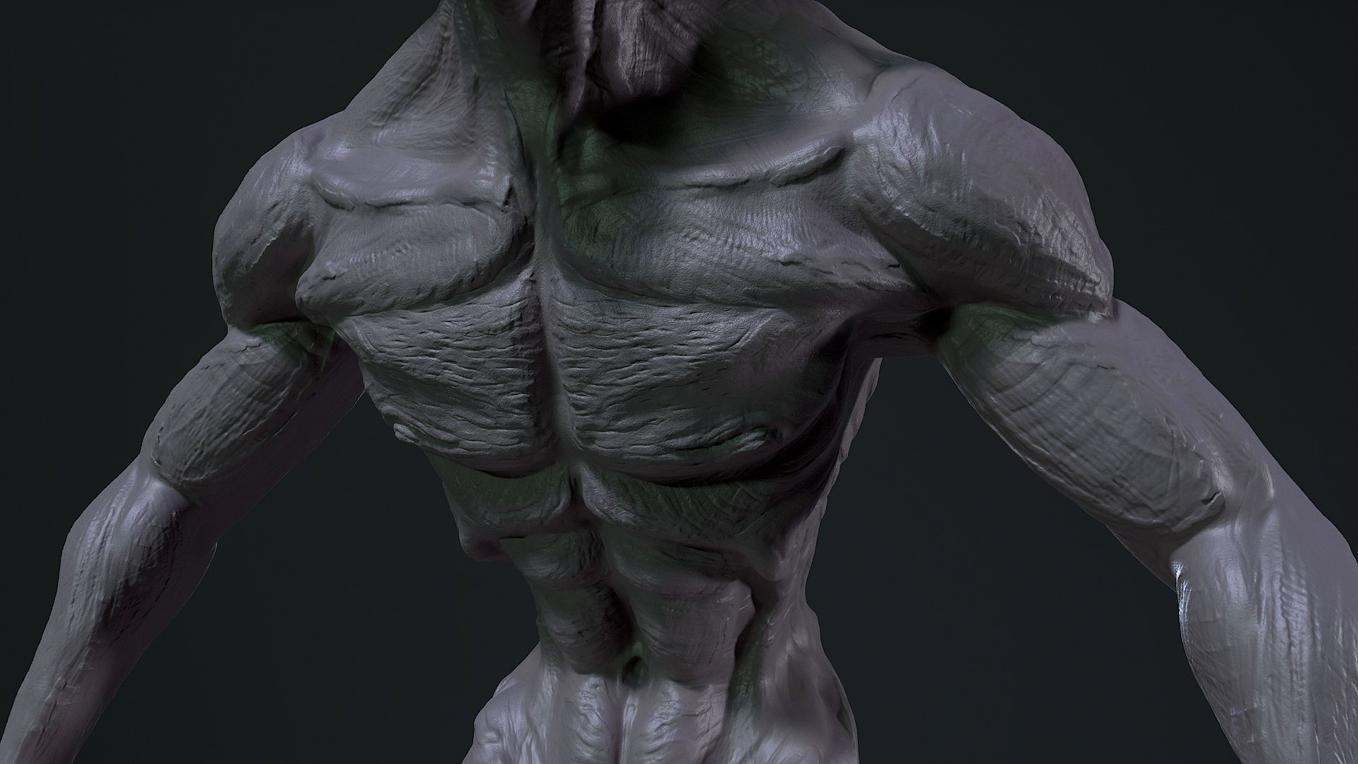 3D Alien Demon Creature- High-Detail STLOBJ 3D Model For 3D Printing ...
