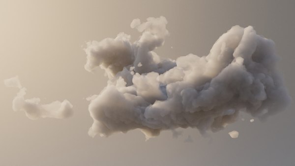 3D model Cloud Polygon Blender 7 - TurboSquid 1895804