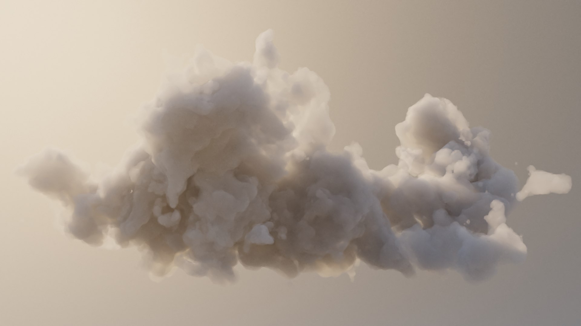 3D Model Cloud Polygon Blender 7 - TurboSquid 1895804