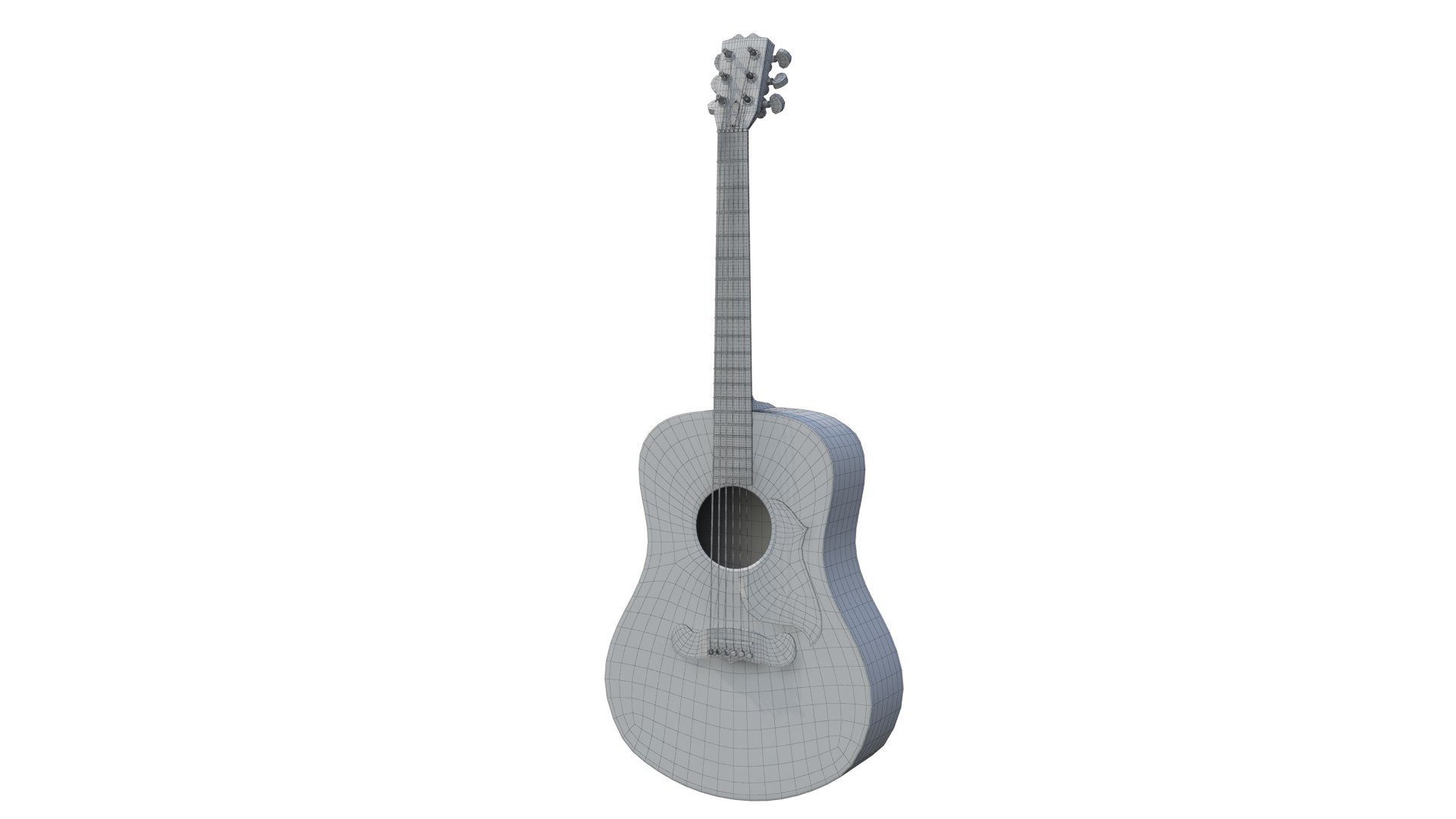 3D Model Guitar - TurboSquid 1367587