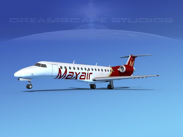 3D Embraer-Embraer-Erj-140 Models | TurboSquid