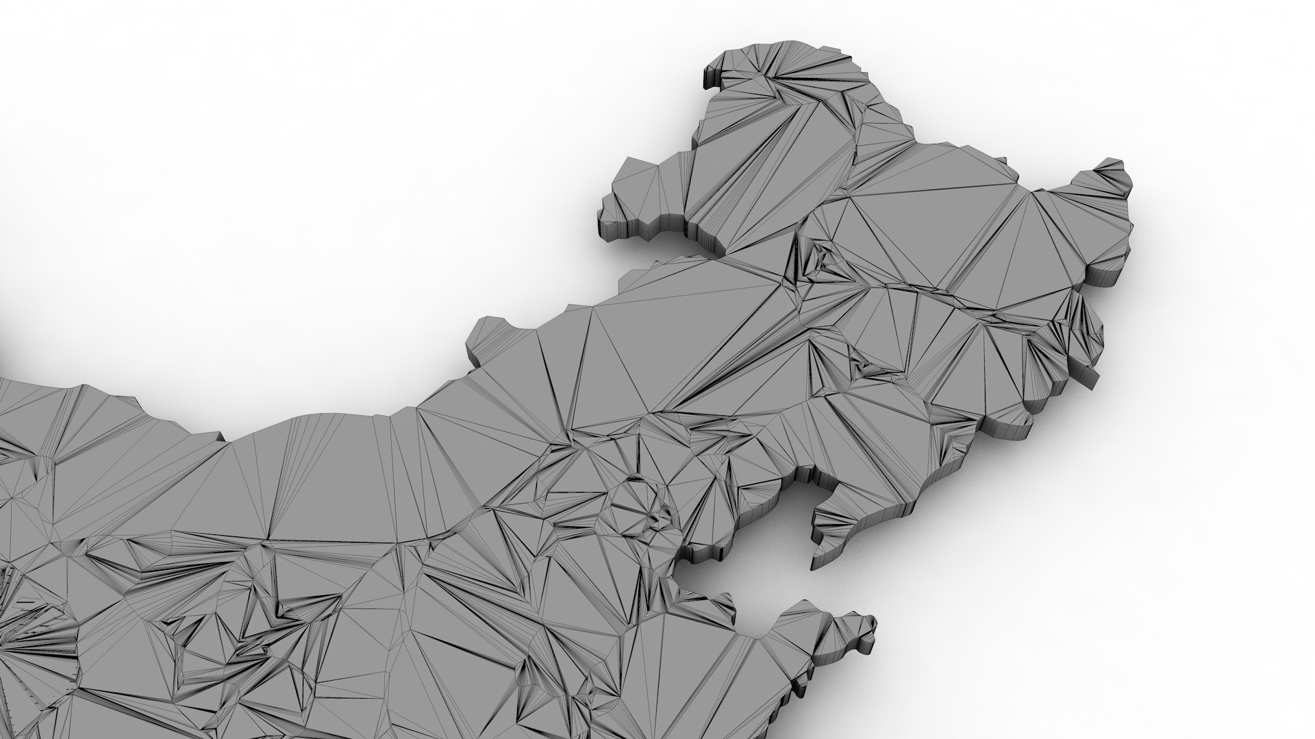 China Map 3D Model - TurboSquid 2080593