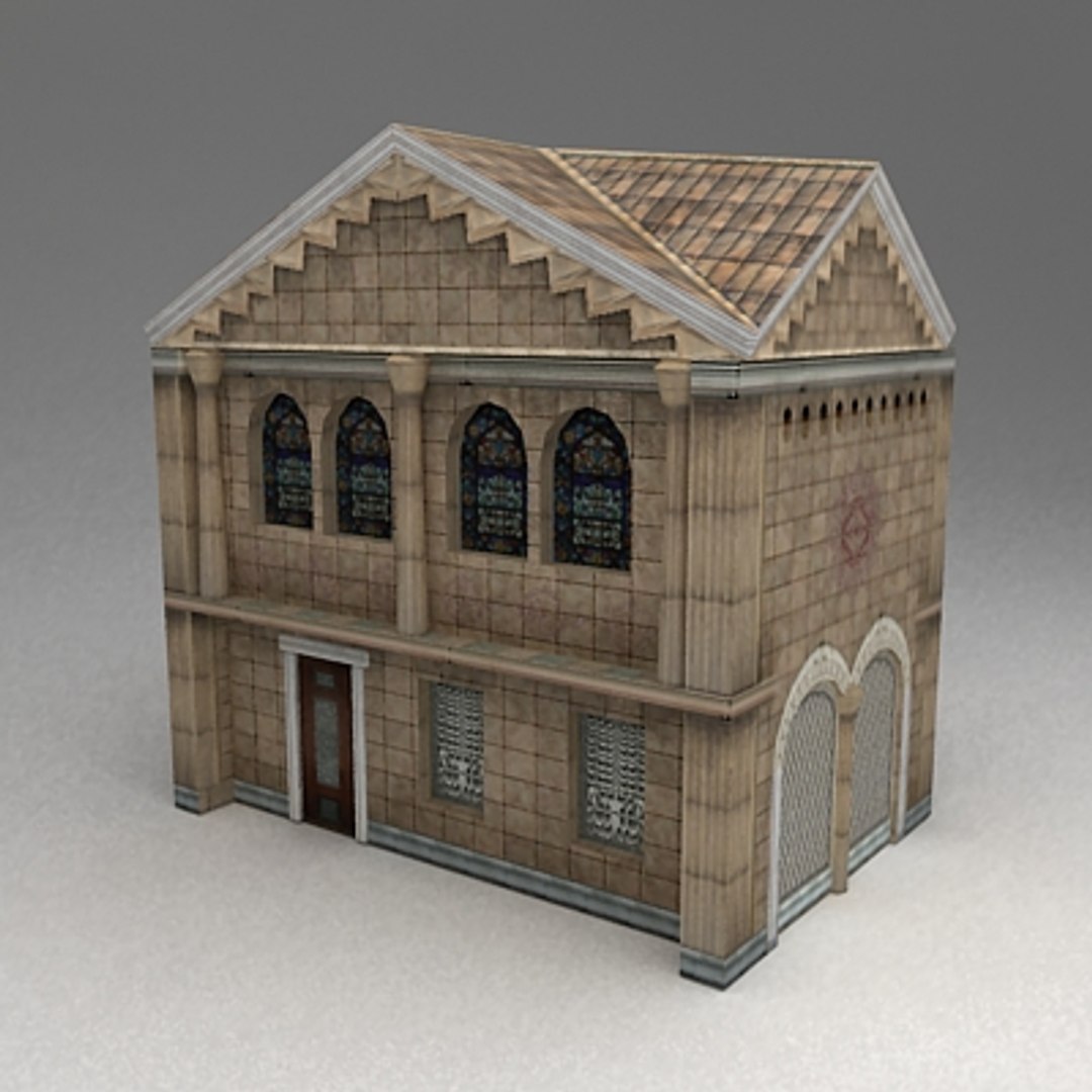 Arab Building 3d Model