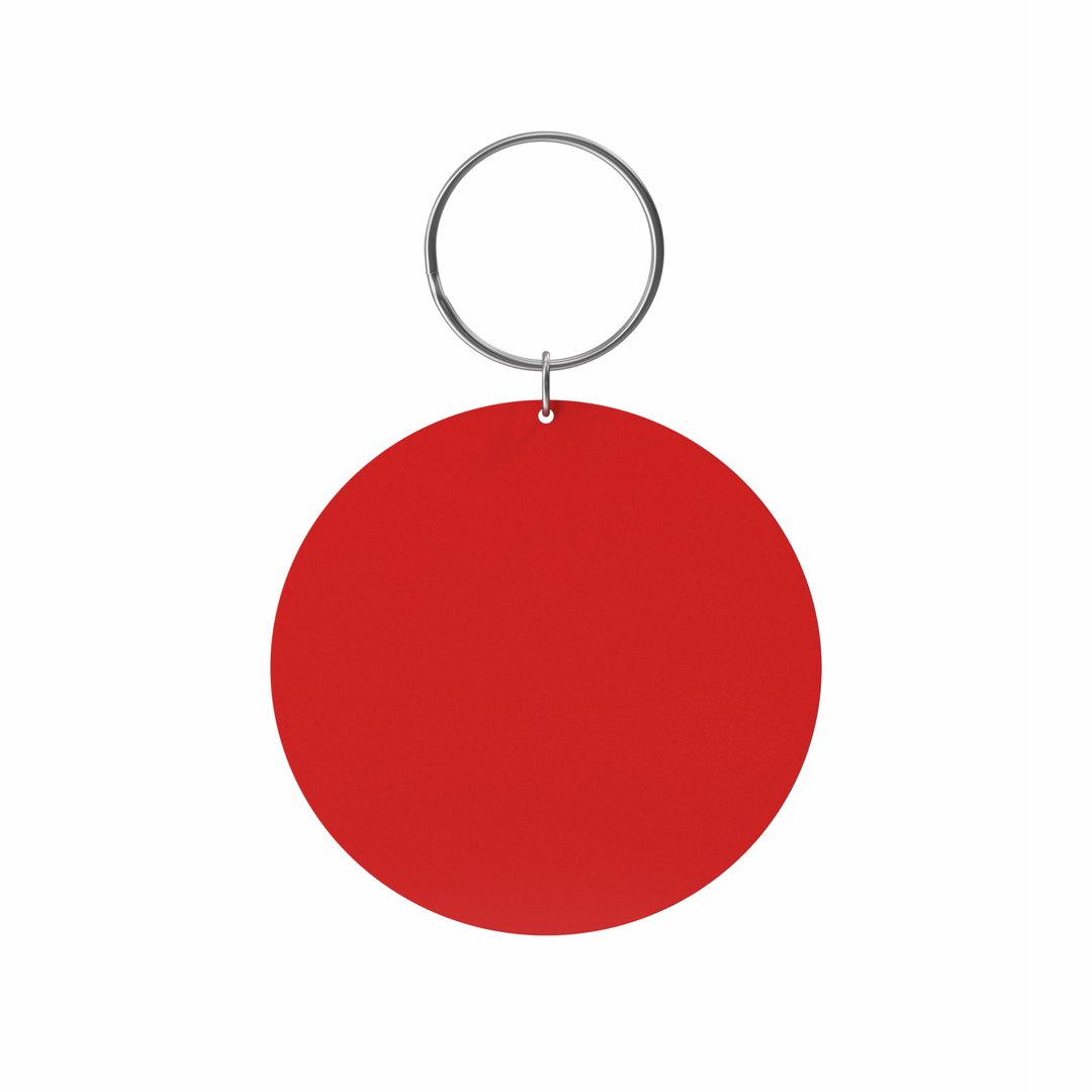 Red Banner And Keychain Model - TurboSquid 2181849