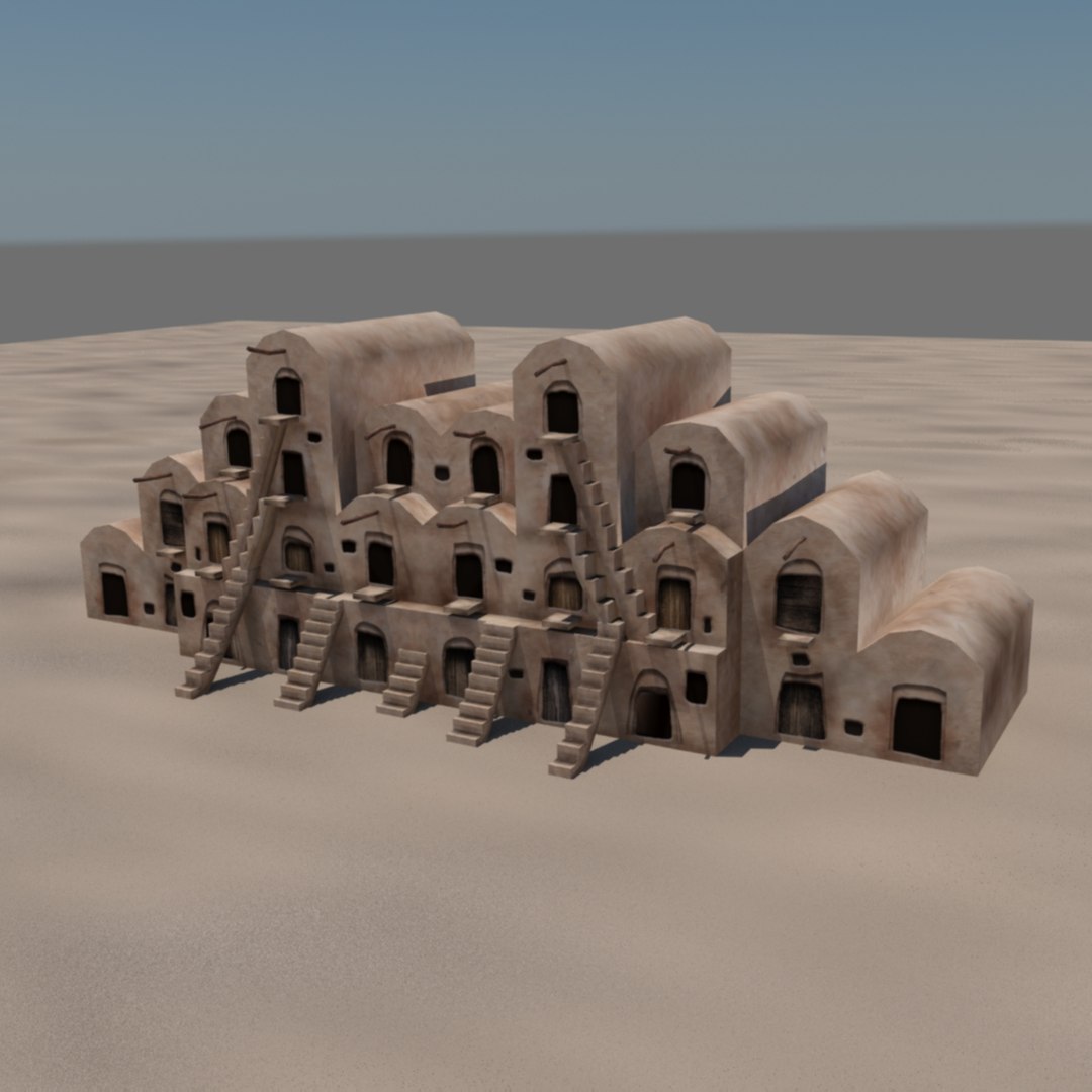 3D Ksar Model - TurboSquid 1243698
