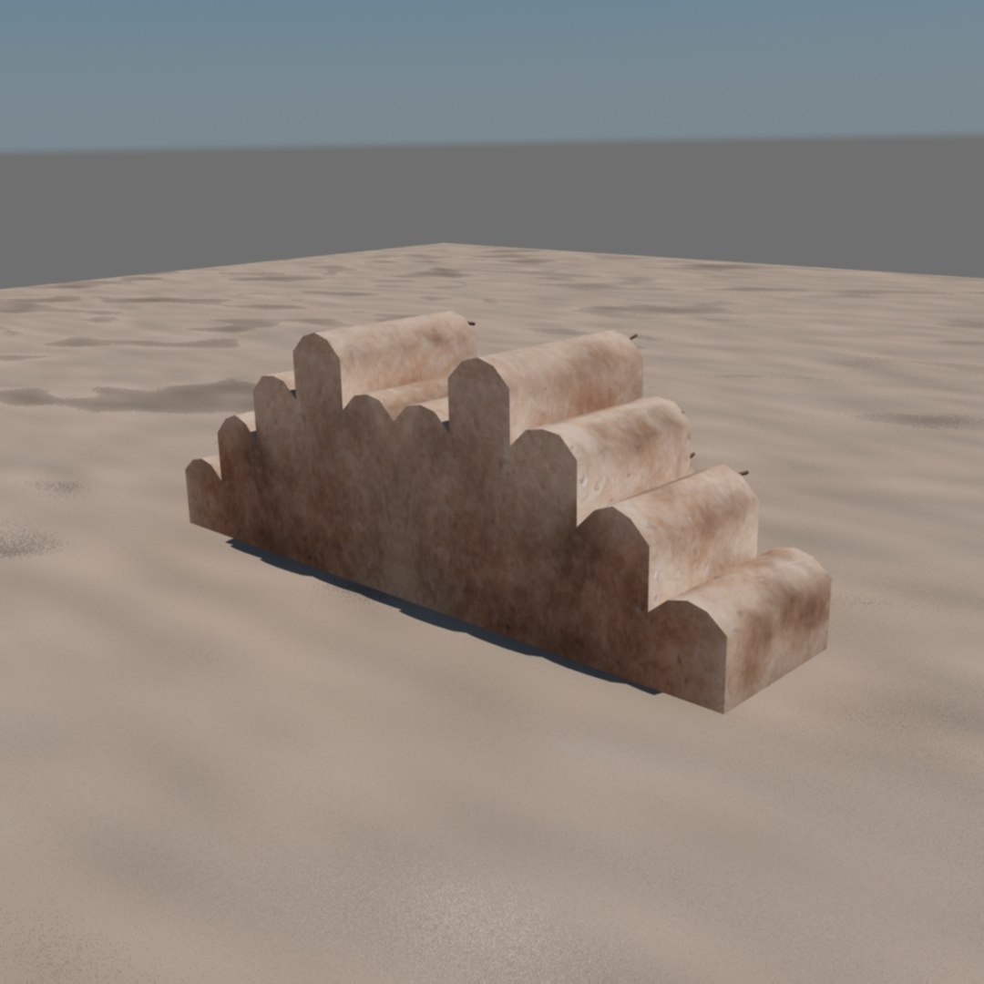3D Ksar Model - TurboSquid 1243698
