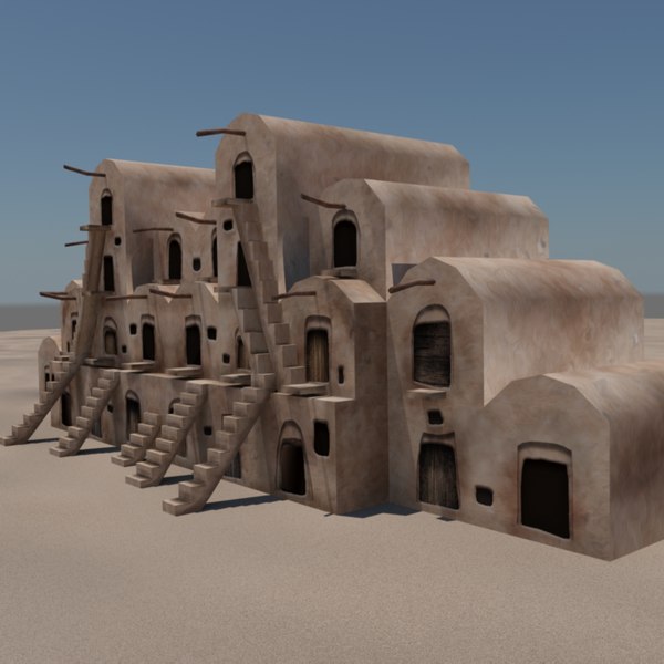 osama bin laden compound 3d model