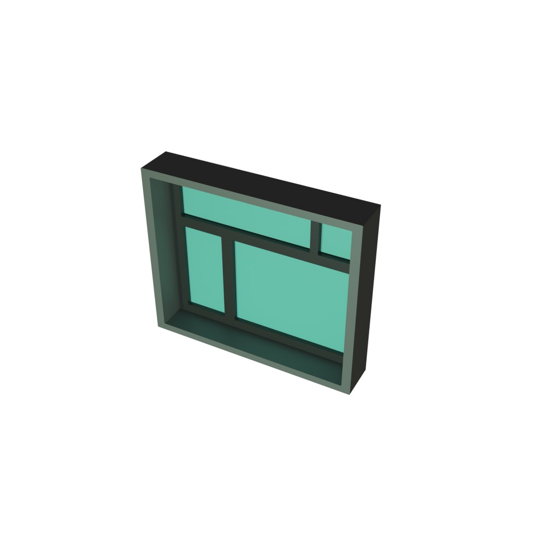 3D Window For Videogames Model - TurboSquid 2399755