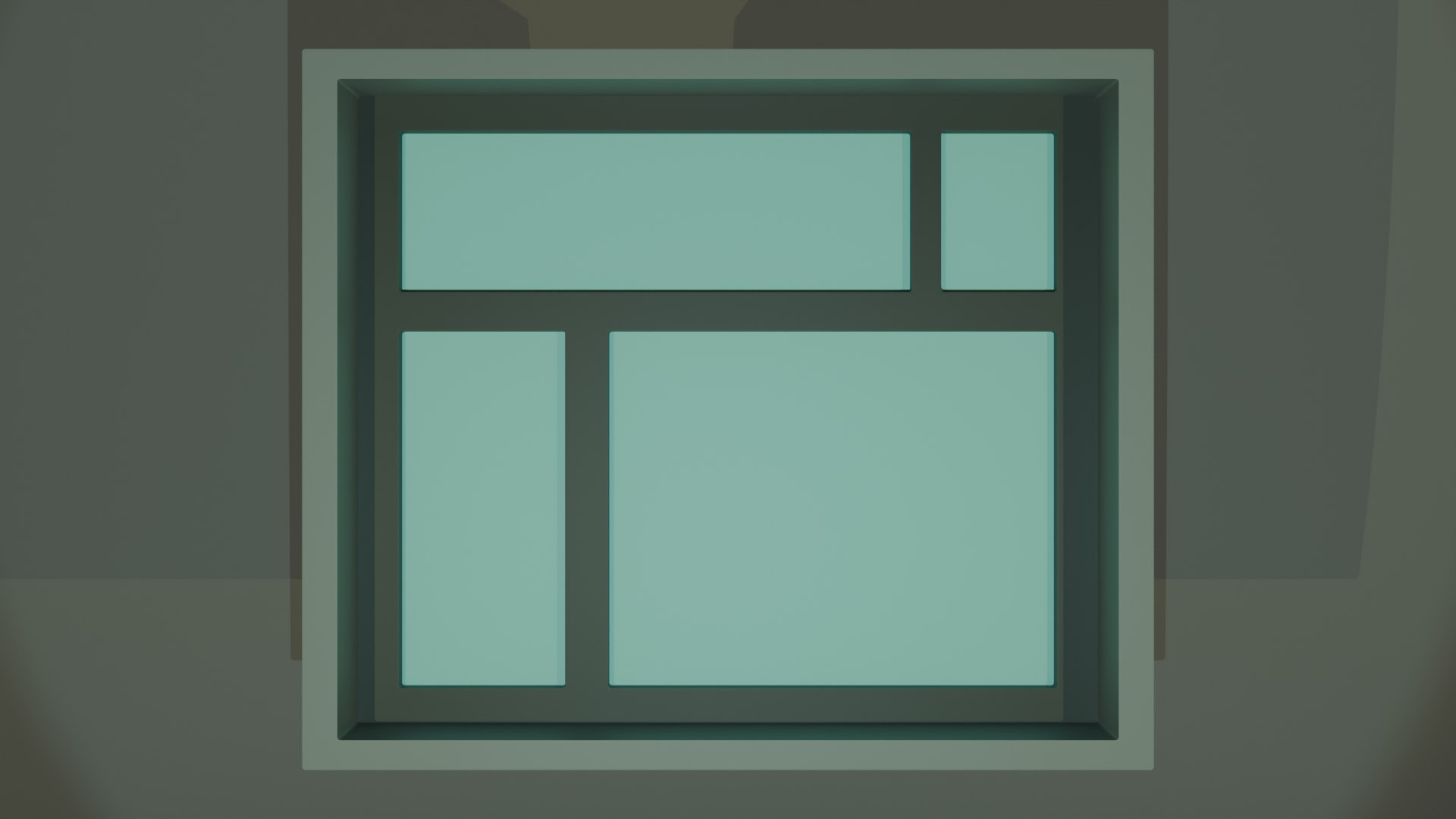 3D Window For Videogames Model - TurboSquid 2399755