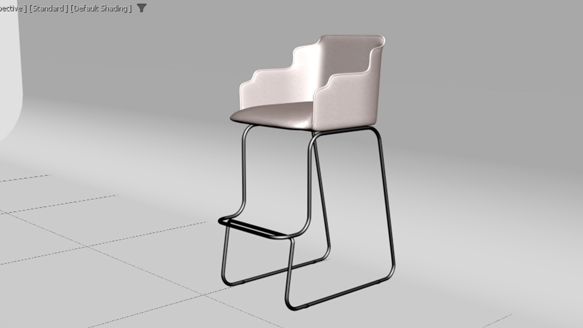 3D Bar Stool Model - TurboSquid 2253384