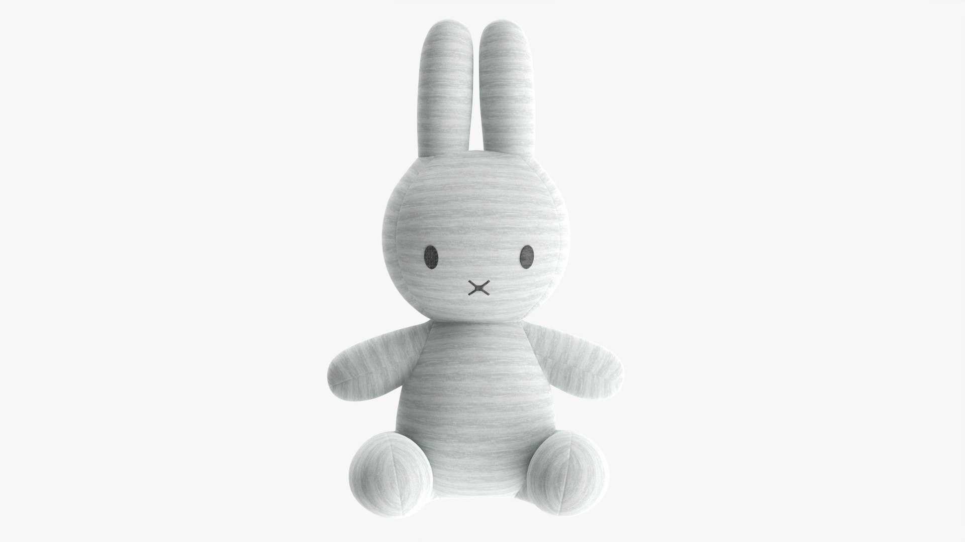 Rabbit Soft Toy 03 3D Model - TurboSquid 1754773