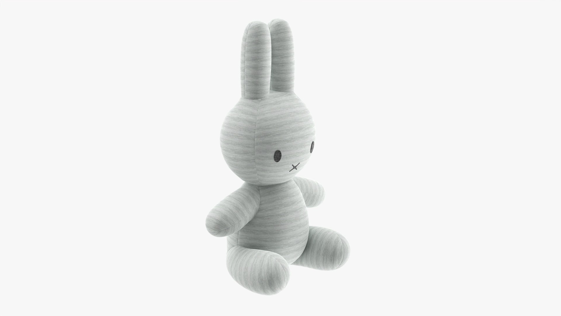 Rabbit Soft Toy 03 3D Model - TurboSquid 1754773