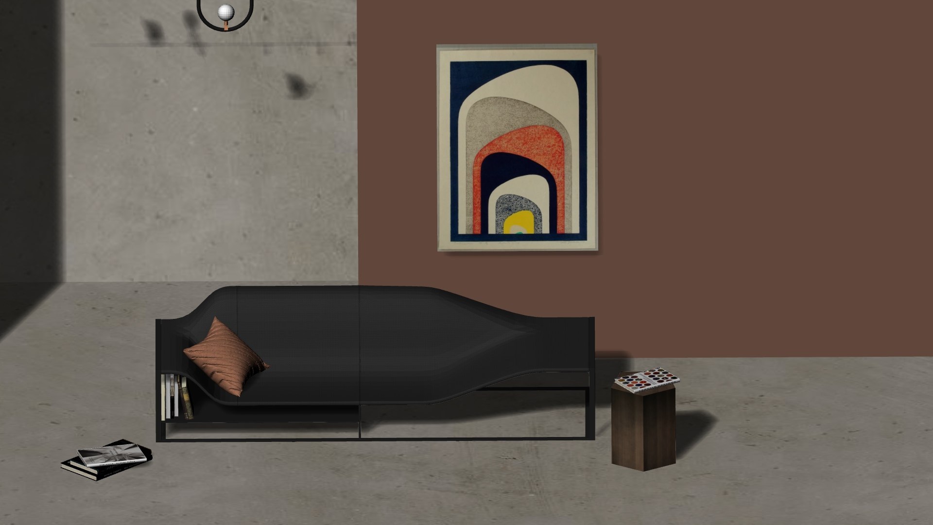 3D Modern Interior Scene Model - TurboSquid 2052798