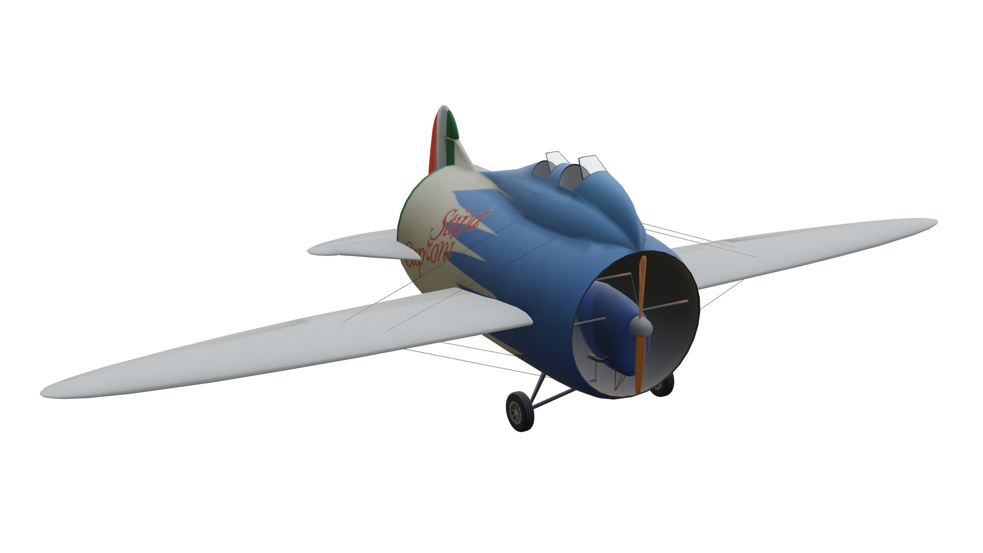 Caproni Stipa 3D Model - TurboSquid 2346146