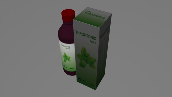 Cough Medicine 3D Models for Download | TurboSquid