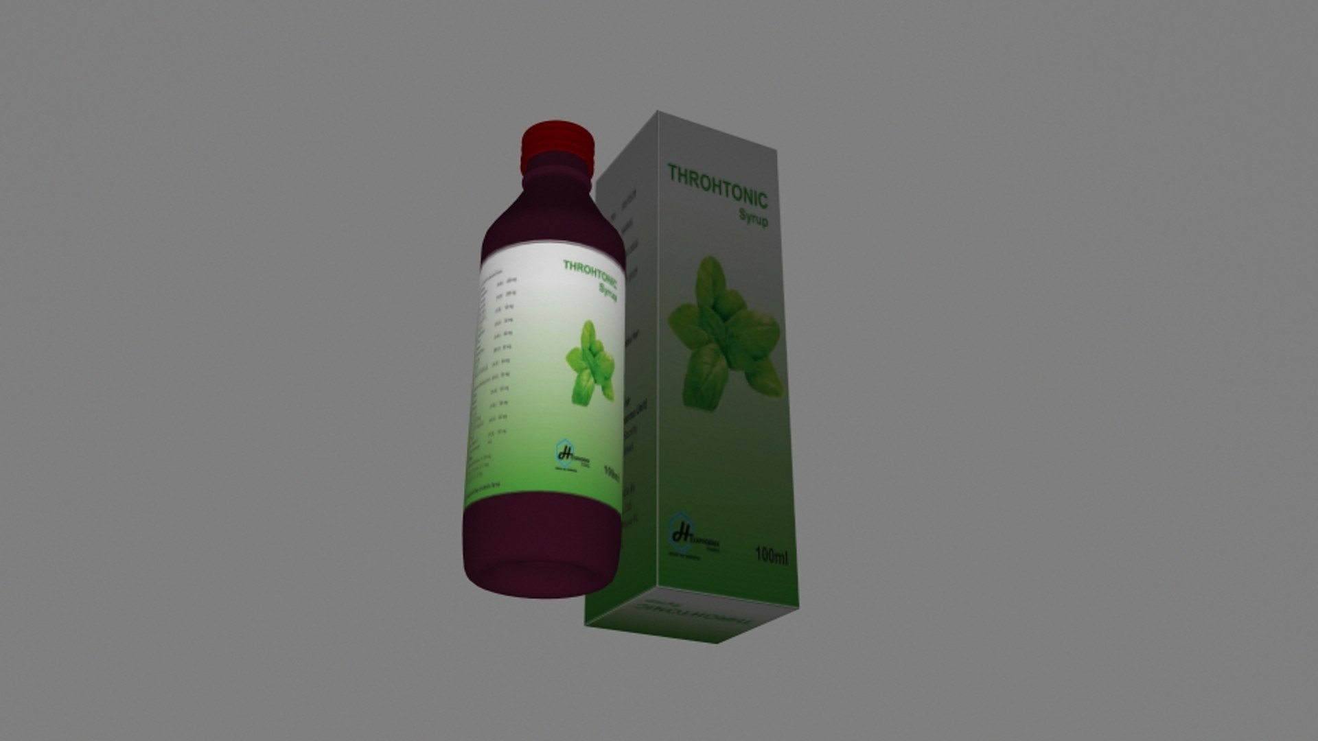 throhtonic syrup 3d ma