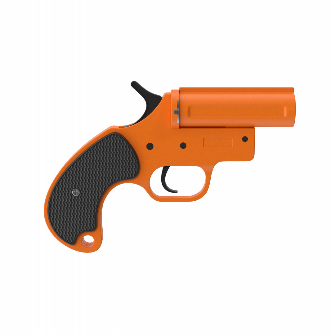 Flare Gun 3D Model - TurboSquid 2340751