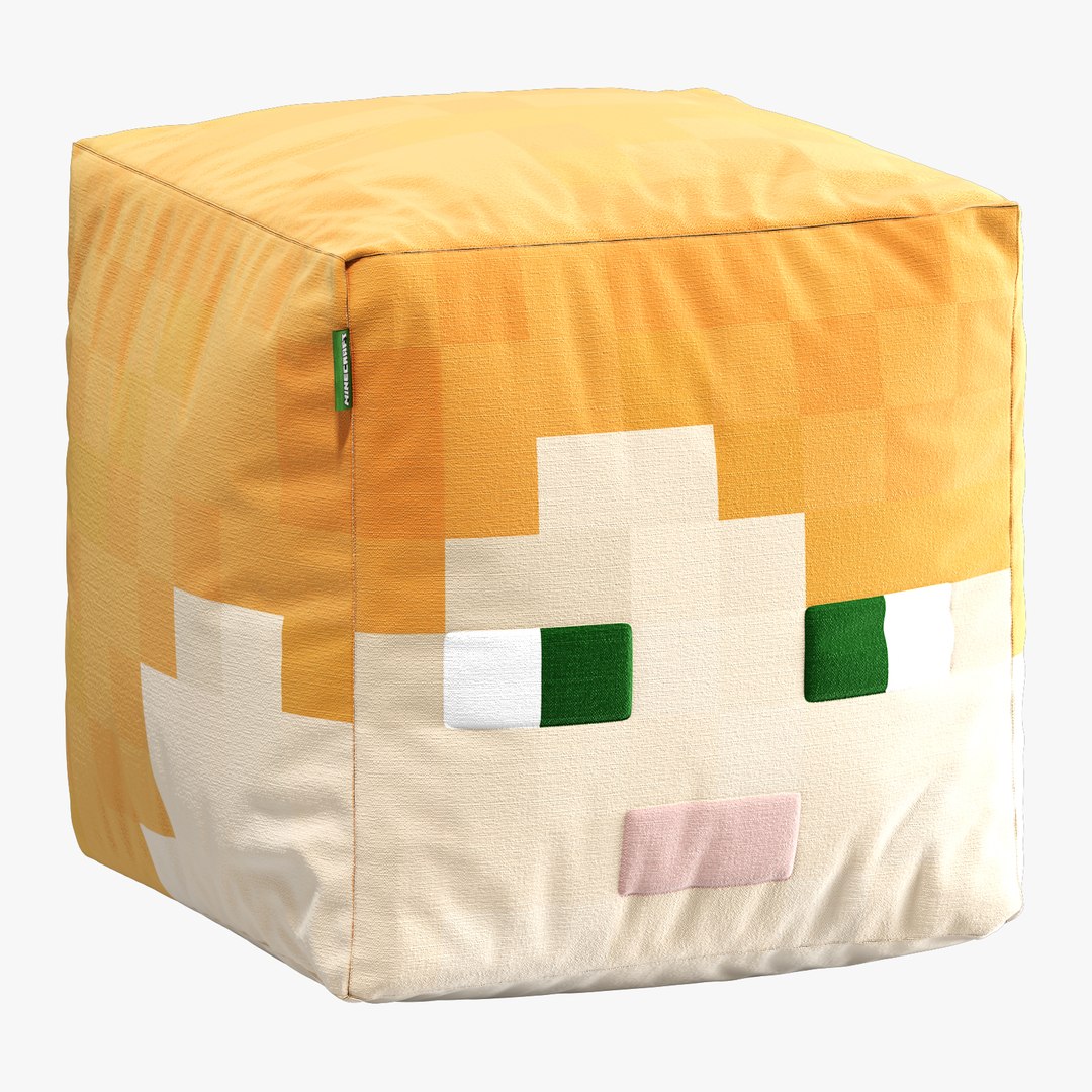 Minecraft Ottoman Set 003 3D Model - TurboSquid 1949714