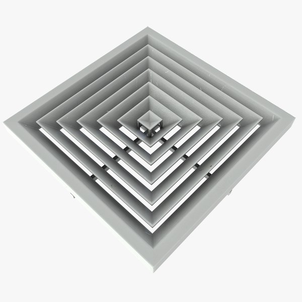 3d model asset vents