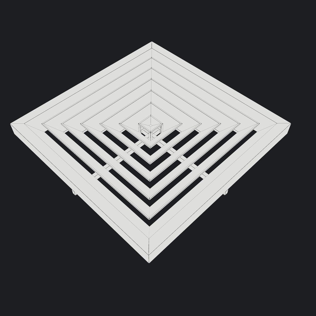 3ds Max Ceiling Vent