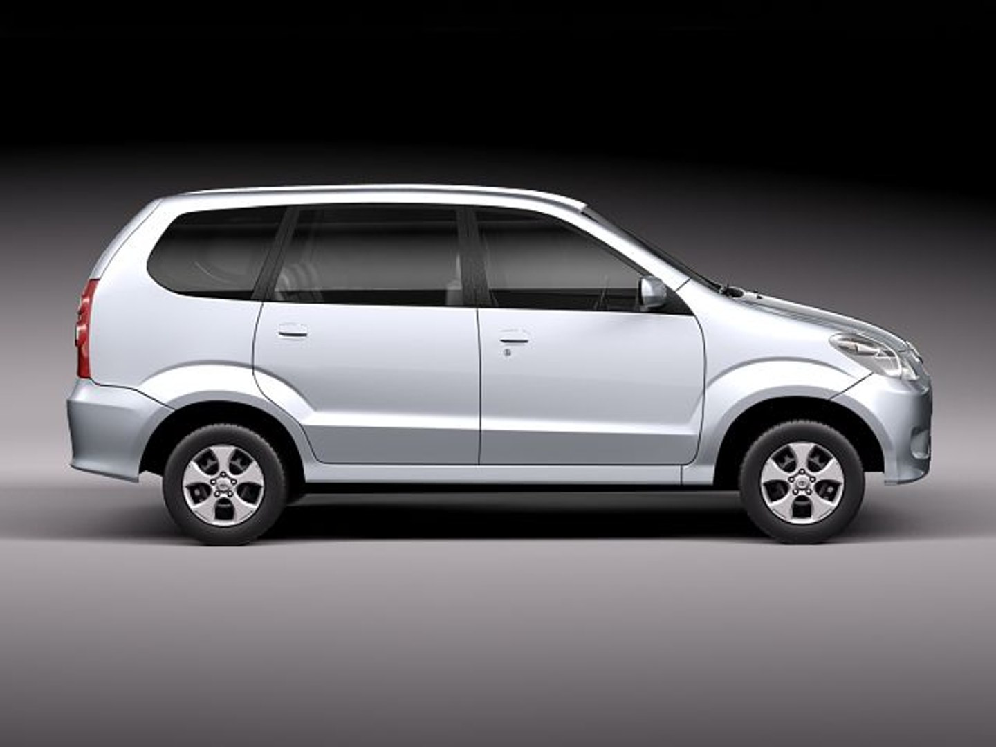 Toyota Avanza Van 2010 3d Max