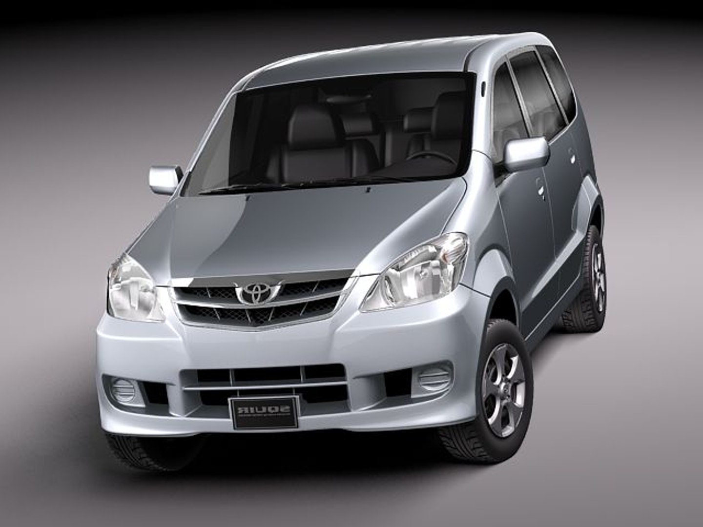 Toyota Avanza Van 2010 3d Max