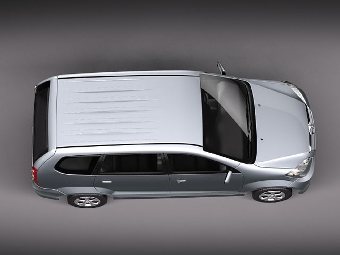 Toyota Avanza Van 2010 3d Max