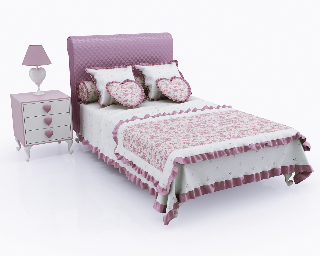 children bed tumb halley 3d max