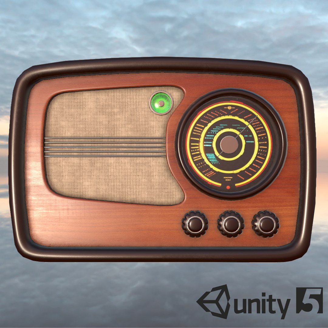 3d Radio Model