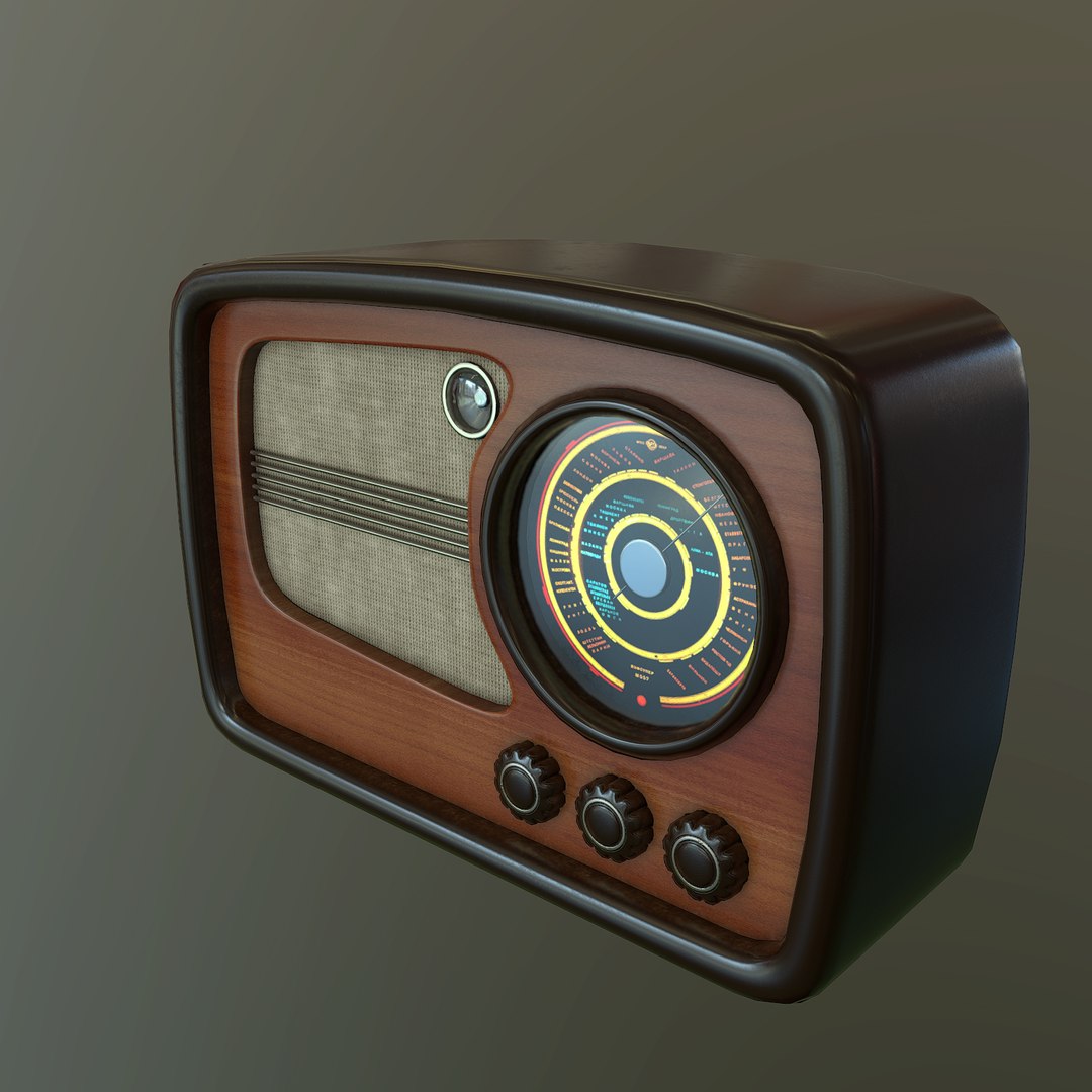 3d Radio Model