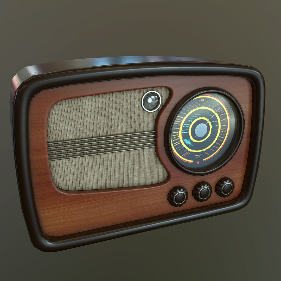 3d Radio Model