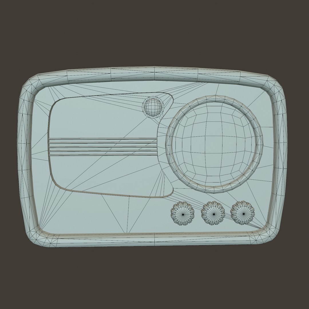 3d Radio Model