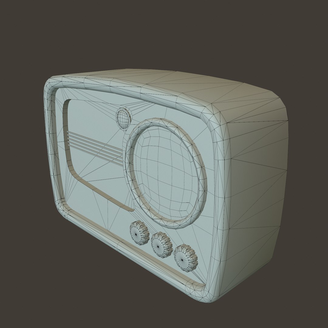 3d Radio Model