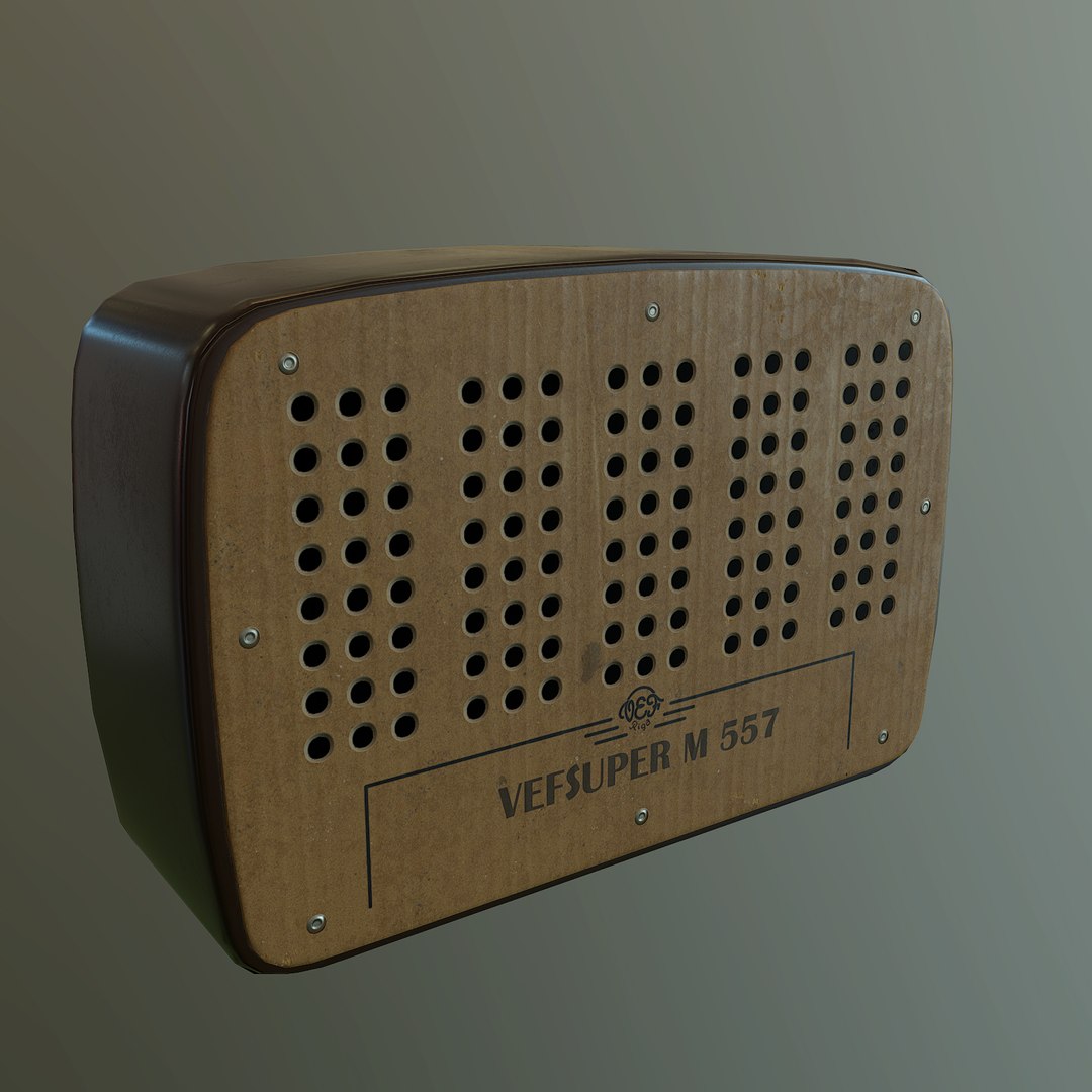 3d Radio Model