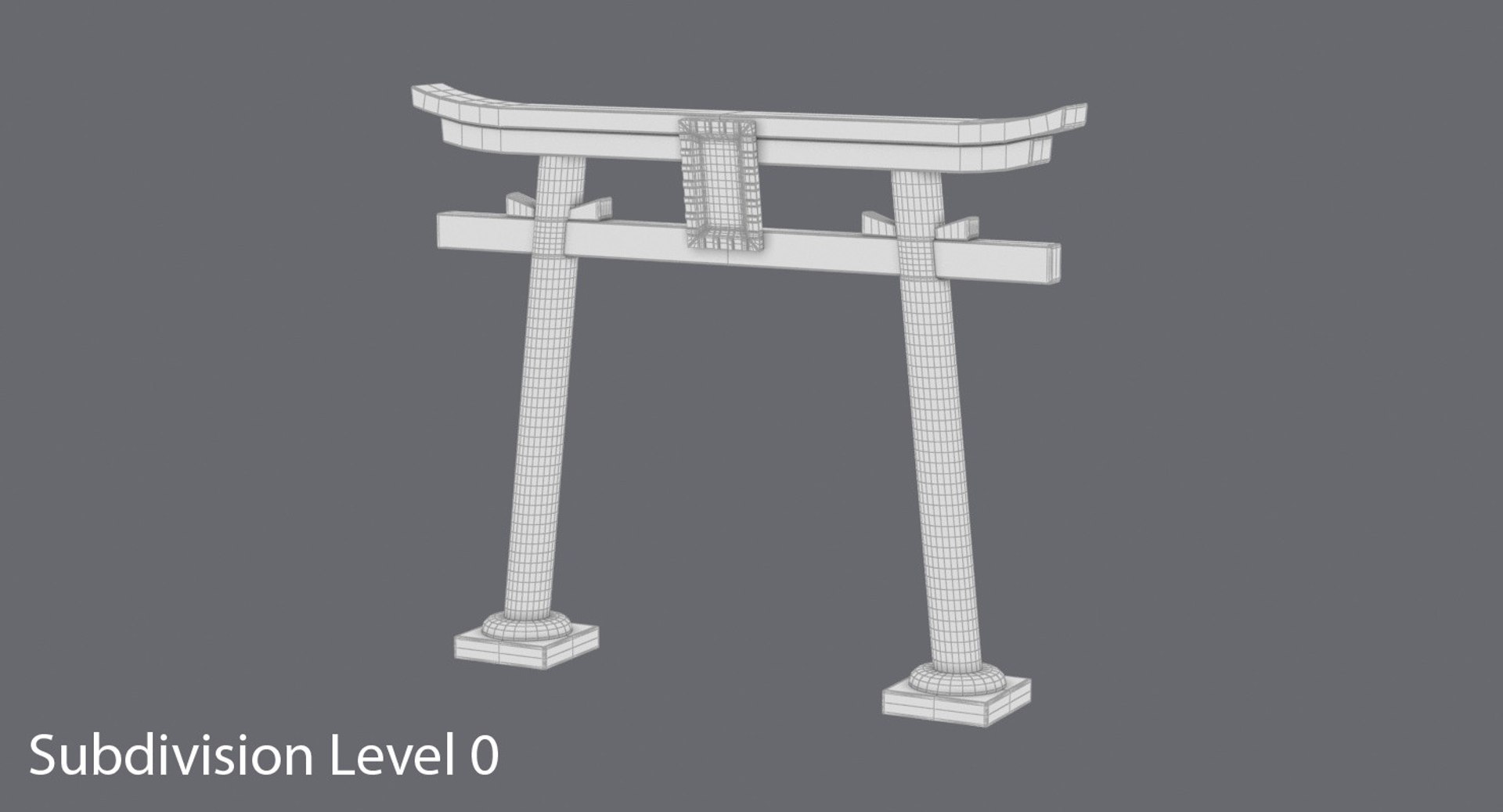 Japanese-temple-gate 3D Model - TurboSquid 1169981